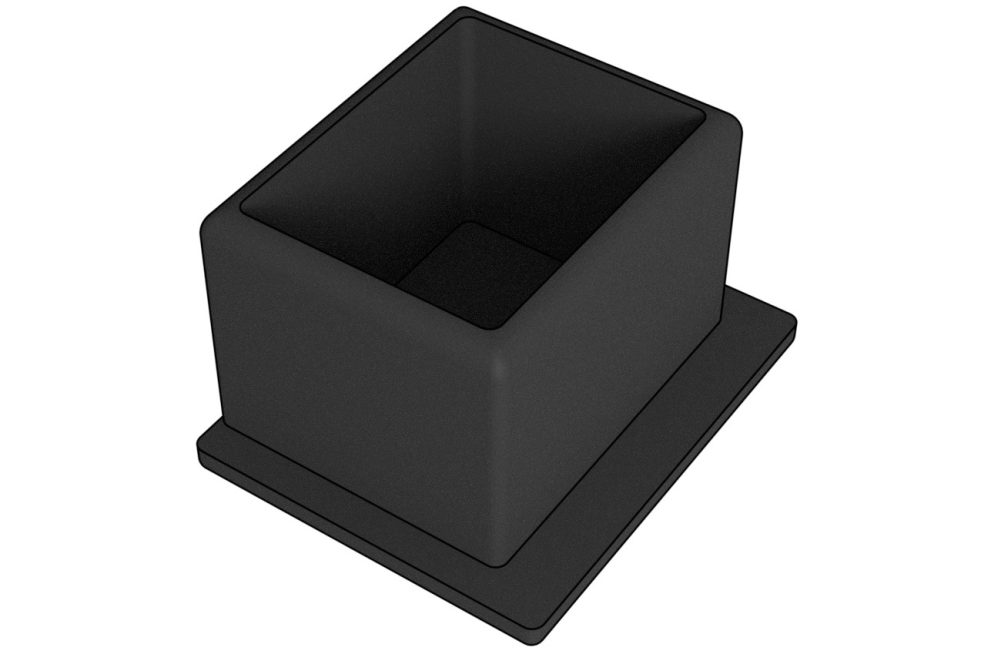 Chain Winder End Cap - Concept Aluminium Systems