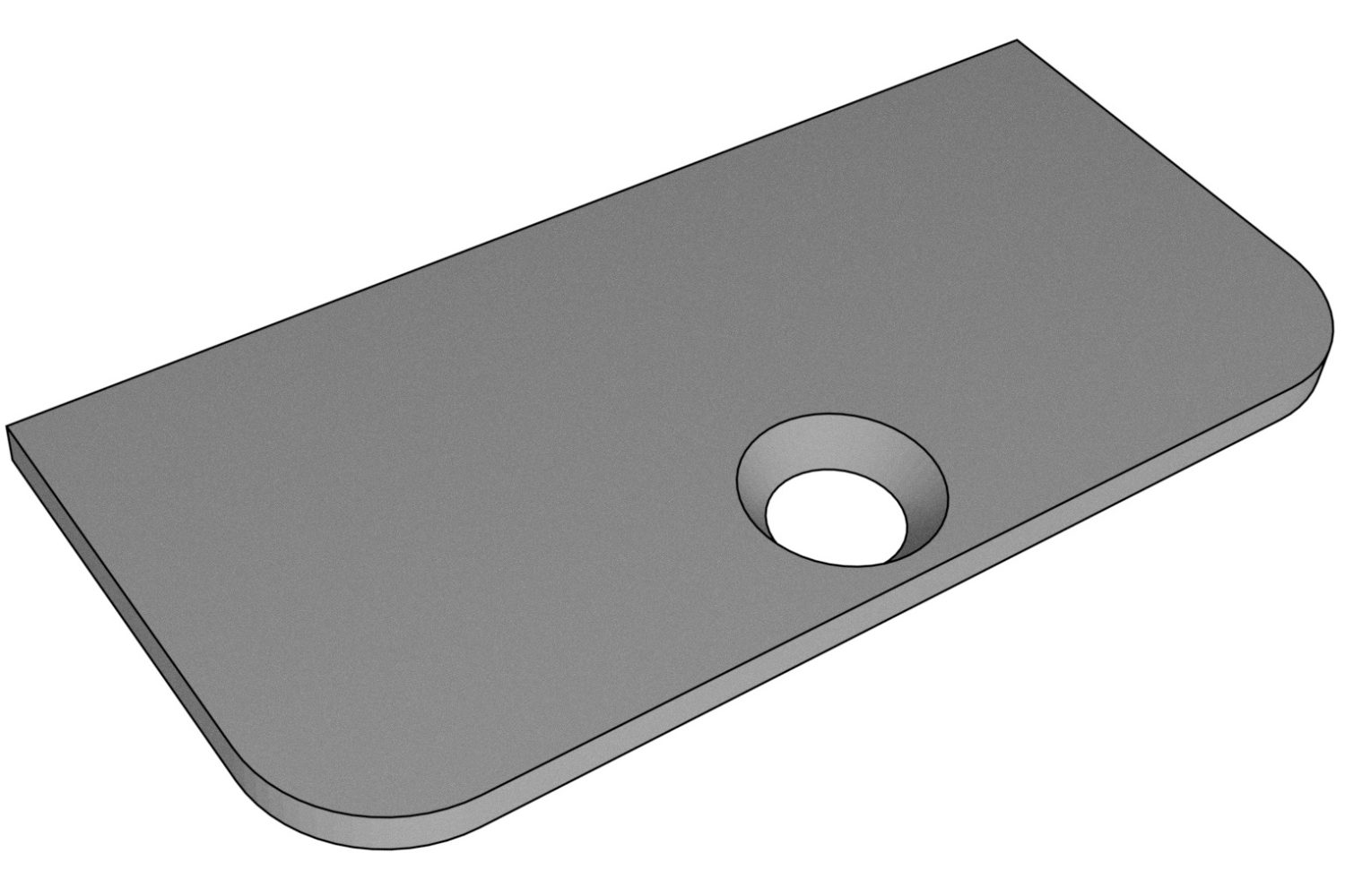 End Cap to suit CSW20 - H/D Mullion - Concept Aluminium Systems