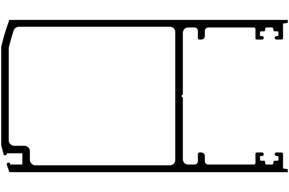 Deep Pocket Lock Stile - Concept Architectural Systems