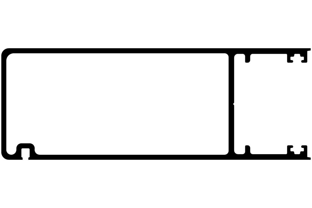 Wide Deep Pocket Sliding Stile - Concept Aluminium Systems