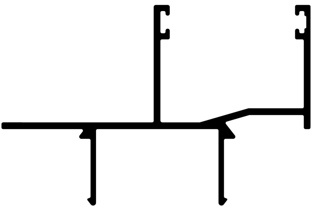10044-DG Head/Sill Adapter - Concept Aluminium Systems