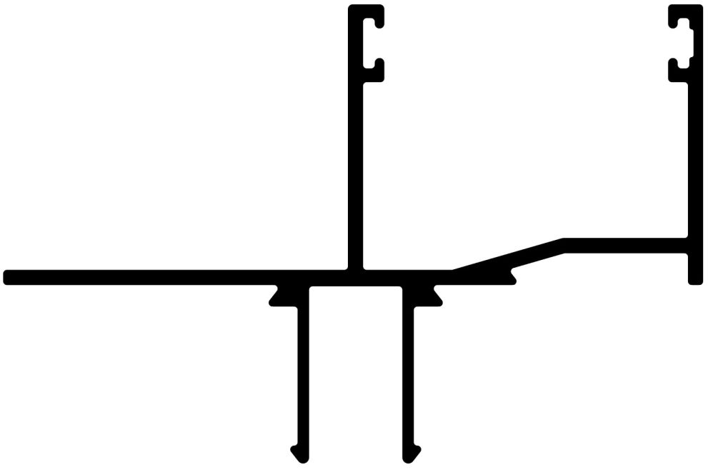 Double Hung S/G Head/Sill Adapter - Concept Aluminium Systems
