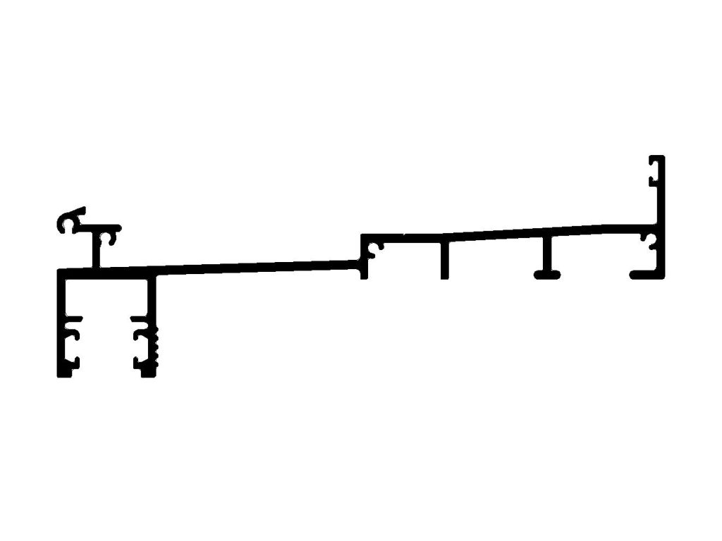 150mm Slab Overlay Sub Sill - Concept Aluminium Systems