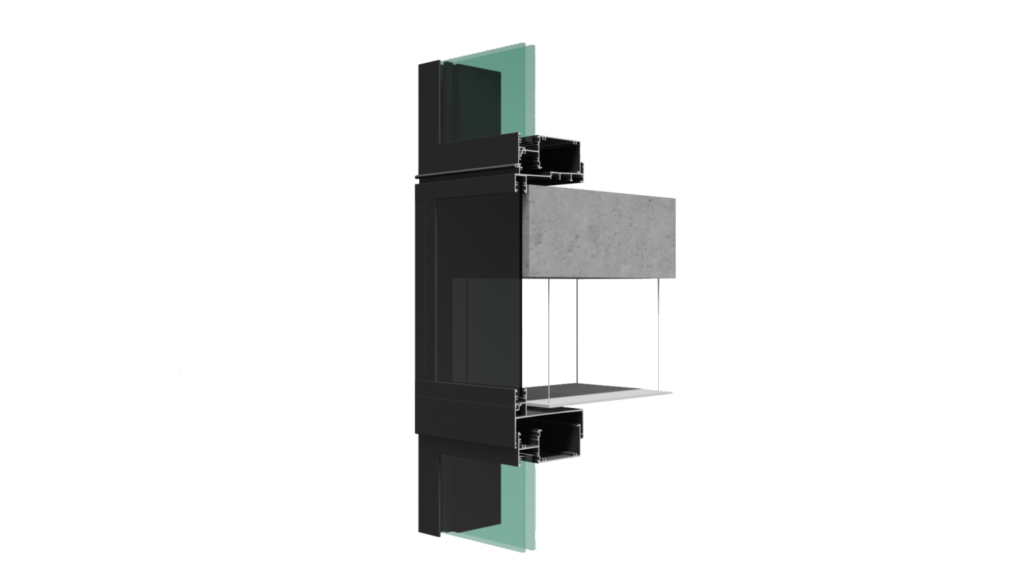 Front Glazed Frames - Concept Aluminium Systems